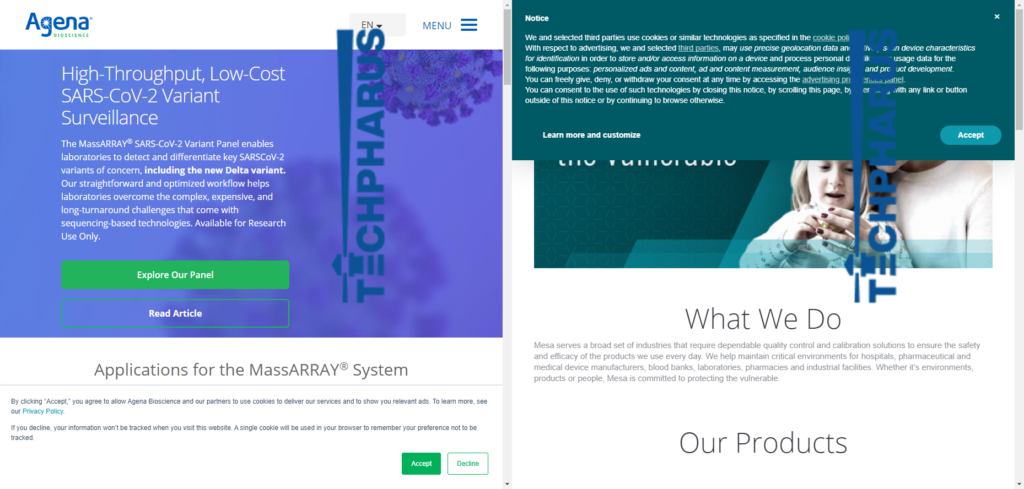 Agena Bioscience acquired by Mesa Laboratories